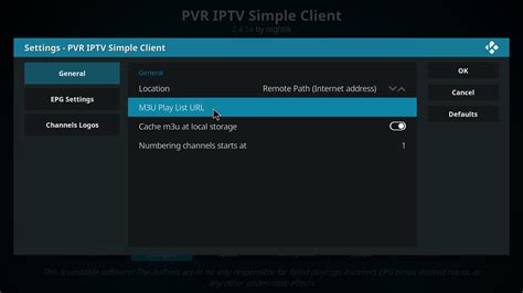 kodi pvr iptv simple client with epg knowledgebase universal hosting