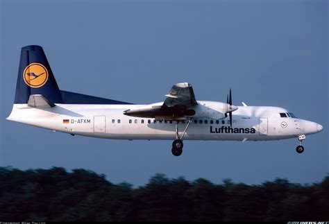 Fokker 50 Lufthansa Cityline Aviation Photo 7775541