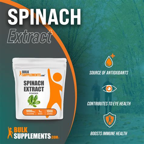 Spinach Extract Spinach Supplement Spinacia Oleracea Extract