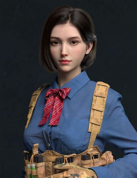 3d model 3d character model game character 3d metahuman cartoon