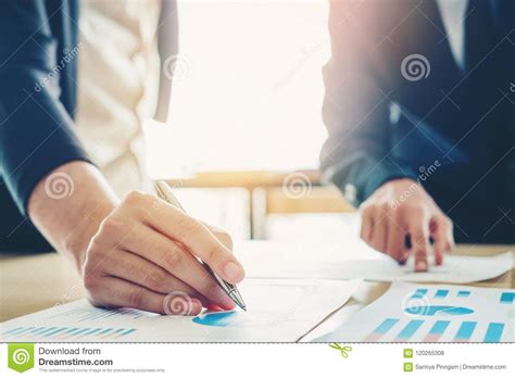 Business People Meeting Planning Strategy Analysis Concept On Future