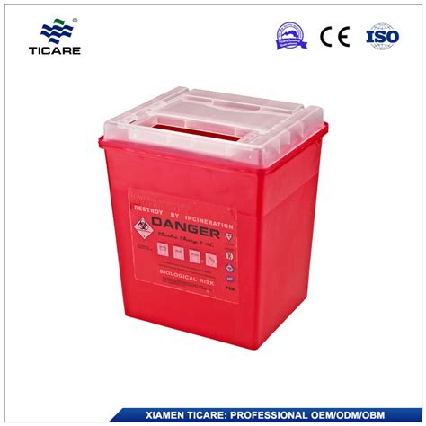 Medical Needle Disposal Container Chemotherapy Sharps Container 8l