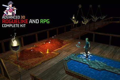 Unity Asset 3d Roguelike Rpg Complete Kit For Mobile And Pc Tps Enemy Ai Puzzle And Props V50