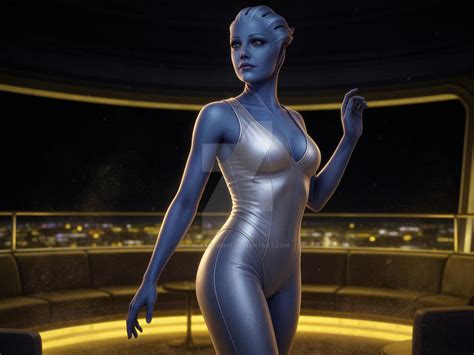 Liara Tsoni Mass Effect By Ai Exclusive On Deviantart