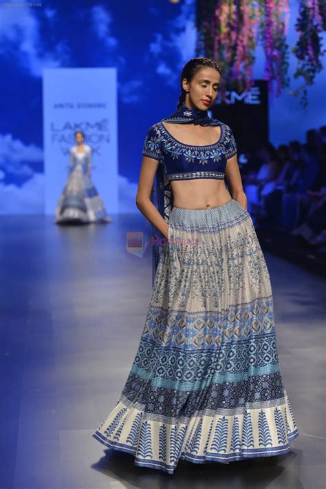 Model Walks For Anita Dongre Show At Lifw 2016 Day 3 On 1st April 2016 Lakme Fashion Week