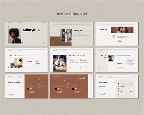 Job Interview Deck Powerpoint Template Ppt File Job Search