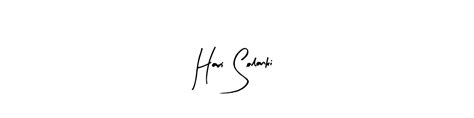 77 Hari Solanki Name Signature Style Ideas Best Esign