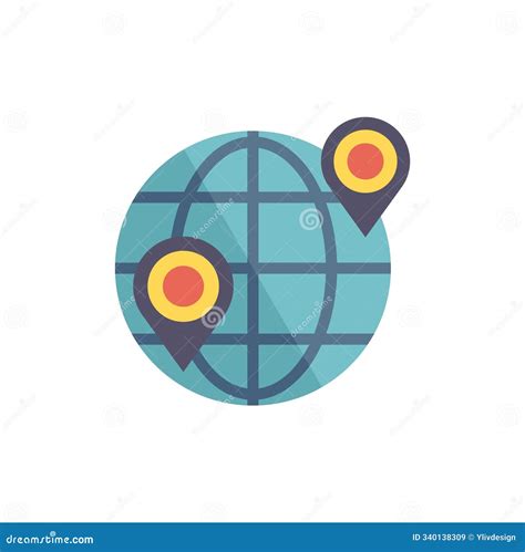 Location Pins Location Symbol Navigator Pin Checking Location Map