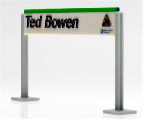 Get A 3d Printed Station Sign I Ride The Harlem Line