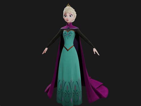 3d Datei Gefrorene Elsa 3d Modell 👾・3d Druckbare Vorlage Zum