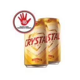 Cerveja Crystal Lata 350ml Por R 239 No Máximo E Commerce