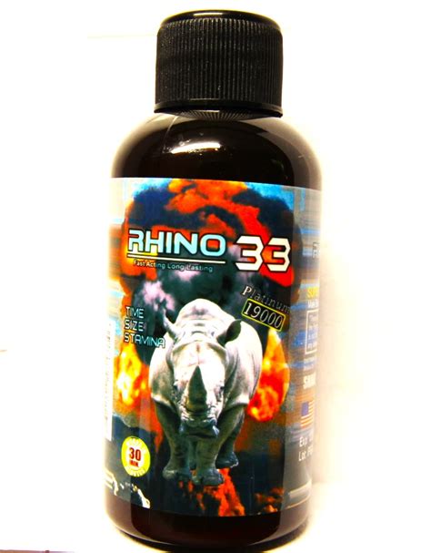 X12 Liquid Rhino 33 Fast Acting Male Enhancement 2 Oz 12 Bottles