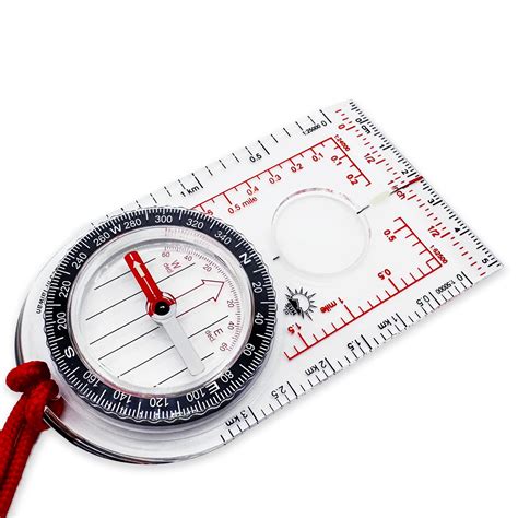Sun Company Promap Compass Ultra Lightweight Baseplate Map Compass With Declination Scale