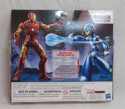 Iron Man Vs Mega Man X Marvel Vs Capcom Infinite Target Excl Action Figure Set 4752280320