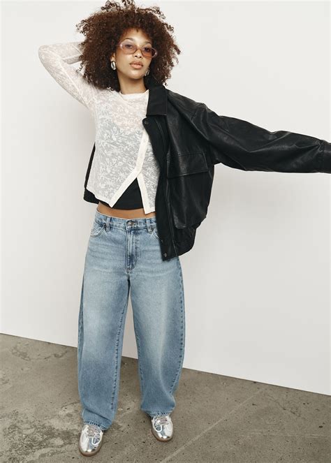 Gigi Barrel Denim Jeans General Pants Co