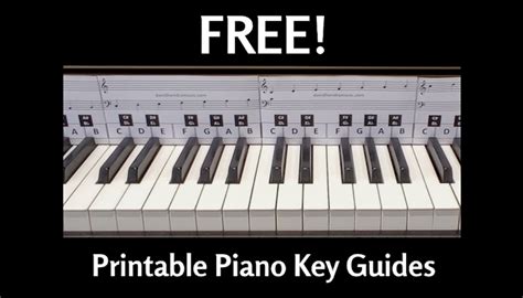 Free Printable Piano Keyboard Keys Download Free Printable Piano