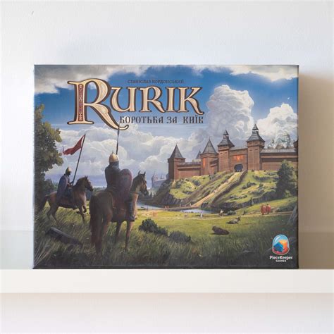 Настільна гра "Rurik: Боротьба за Київ" - Pakufuda Store