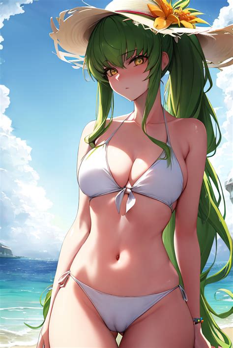 Rule 34 1girls Ai Generated Beach Bikini C C Code Geass Tagme 7788462