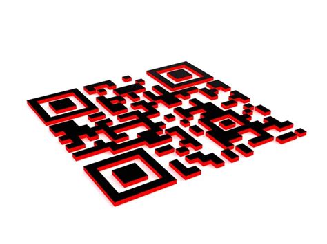 Render Of QR Code Stock Photo BlackSpring