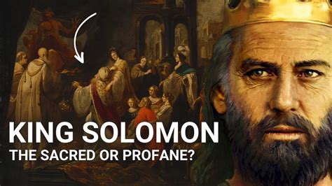 King Solomon The Bizarre Life Of Solomon And His 1000 Wives Biblical Stories Explained Youtube