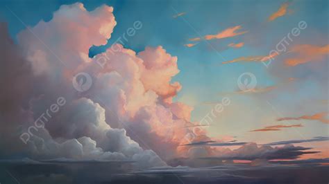 Sky Color Clouds Pink Background Pink Clouds Sea Of Clouds