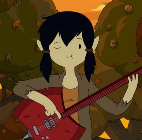 Marceline Floating With Her Bass