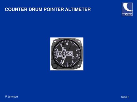 Ppt Counter Drum Pointer Altimeter Exemption Policy Powerpoint
