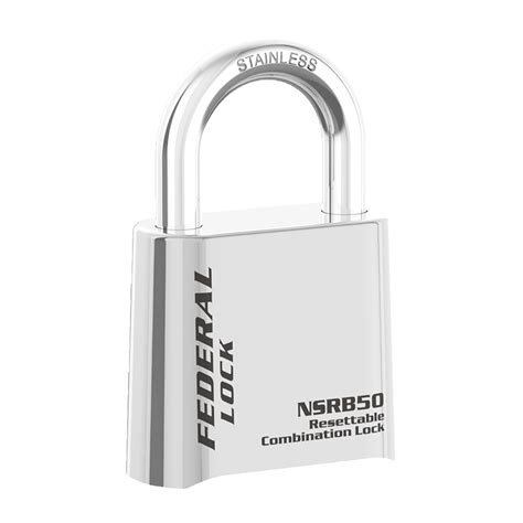 Federal Lock Aluminum Combination Locks Seriesbrass Combination Locks