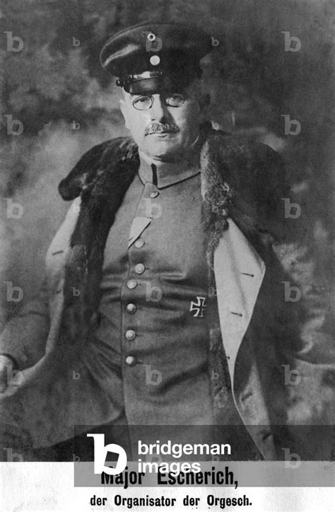Image Of Georg Escherich 1918