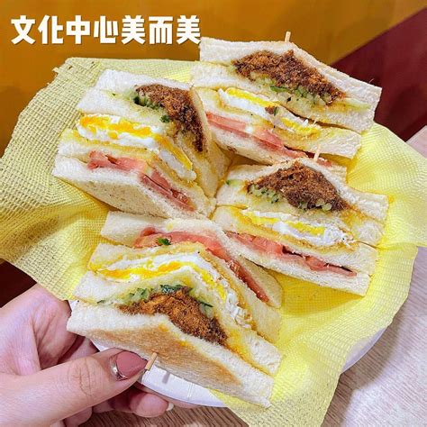 【文化中心 美而美】高雄苓雅超人氣早餐店，美而美漢堡＆阿亮香雞排，兩種美味、一次滿足！還有必吃鍋燒意麵！ Mandys 美食筆記《高雄