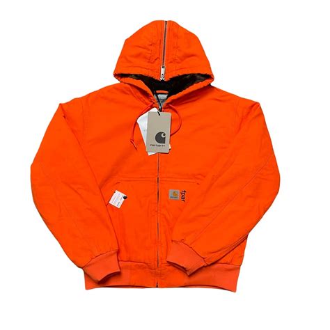 Carhartt × Carhartt Wip × Vintage Carhartt Fpar Og Active Jacket Orange New S Grailed
