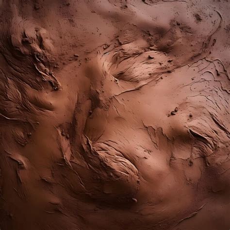 Premium Ai Image Wet Clay Texture