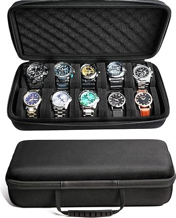 Rigicase 10 Slots Watch Travel Case Portable Watch Carry