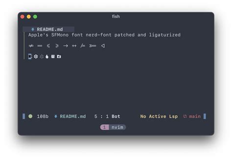 Github Shaunsingh Sfmono Nerd Font Ligaturized Apple S Sfmono Font Nerd Font Patched And