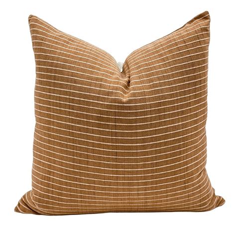 Gracie Oaks Kehly Striped Linen Pillow Cover Wayfair