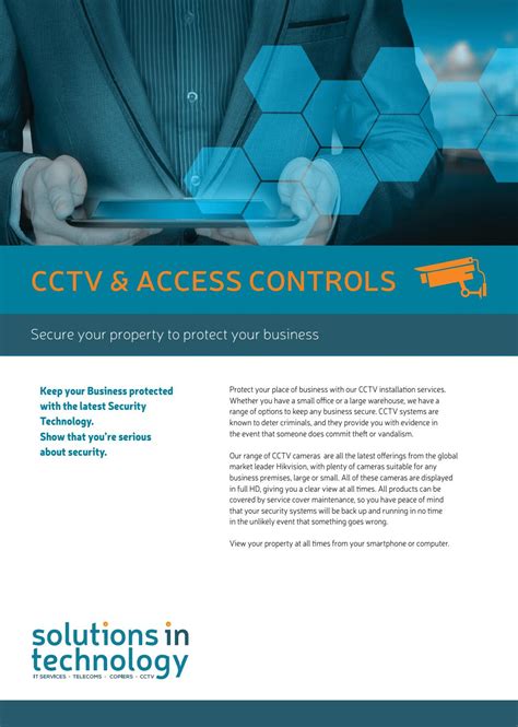 CCTV And Access Controls By Solutionsintechnology Issuu