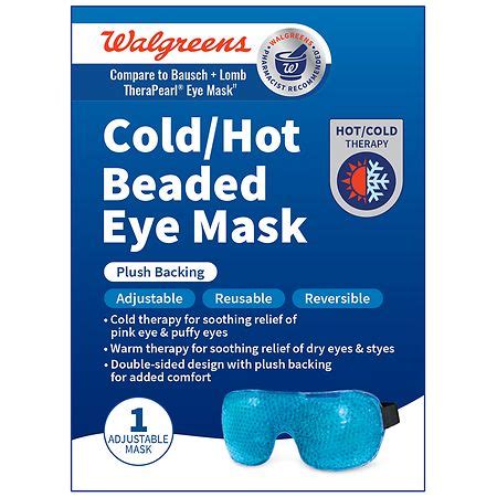 Upc 311917050607 Walgreens Coldhot Gel Beaded Eye Mask 10 Ea