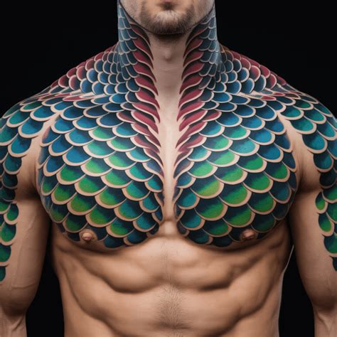 15 Unique Chest And Neck Tattoos Men Ideas With Modern Vibe The Bible