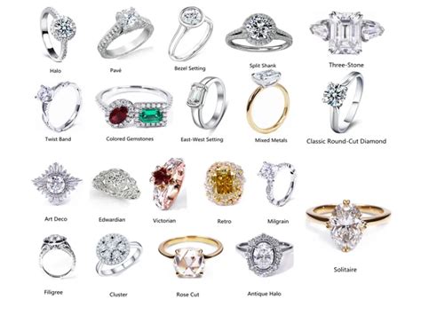 Types Of Wedding Ring Cuts 10 Best Engagement Ring Designs And Styles