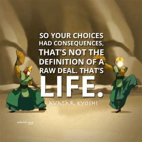 Avatar Kyoshi Quotes The Significance Of This Scene Quote Is From The
