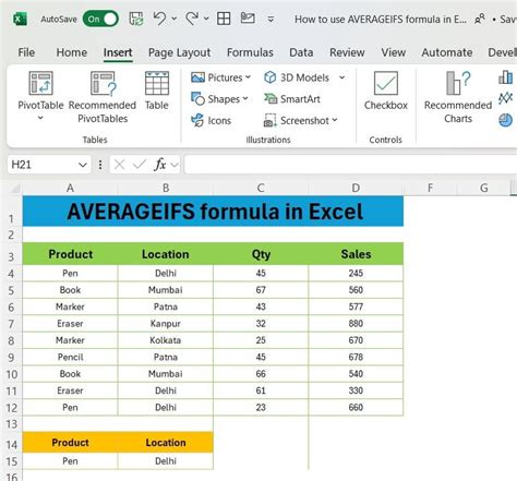 How To Use Averageifs Formula In Excel With Examples Pk An Excel Expert