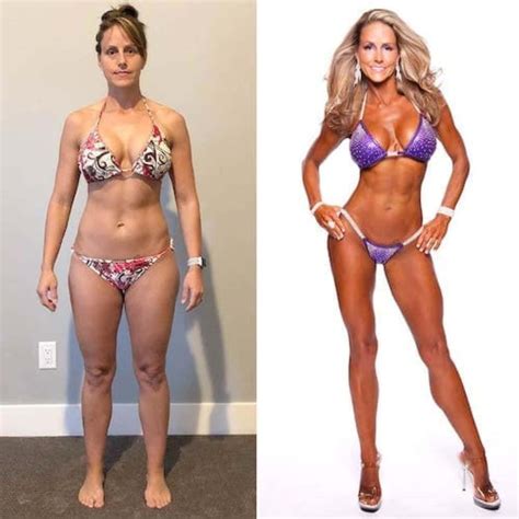 6 Month Body Transformation Realistic Before And After Female Weight Loss