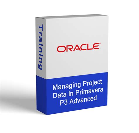 Managing Project Data In Primavera P3 Advanced Course