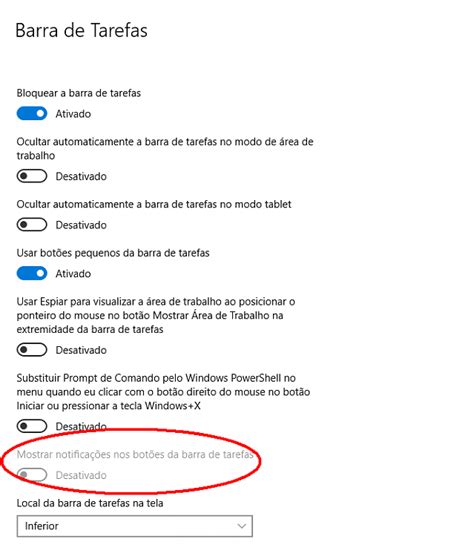 Taskbar Option Greyed Out Solved Windows 10 Forums