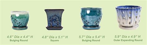 Nisevenliving Orchid Pots With Holes Attached Saucers 6