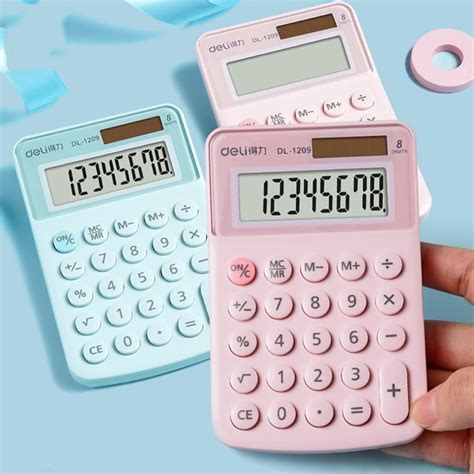 8 Digit Mini Calculator Cute Korean Candy Color Po Vicedeal