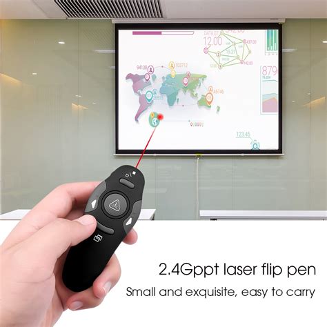 Usb Wireless Presentation Slide Pointer Remote Control Clicker Flip Power Point Ppt Projector