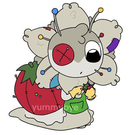 Knitty From Toontoonpark Character Design Dandy Comic Game Character Design