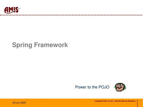 PPT Spring Framework PowerPoint Presentation Free Download ID