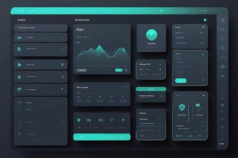 User Interface Mockup Premium Ai Generated Image